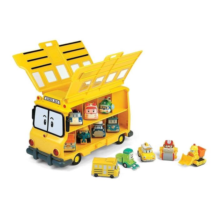 Jual Robocar Poli Carrying Case School Bus 83148 Mainan Anak Original ...