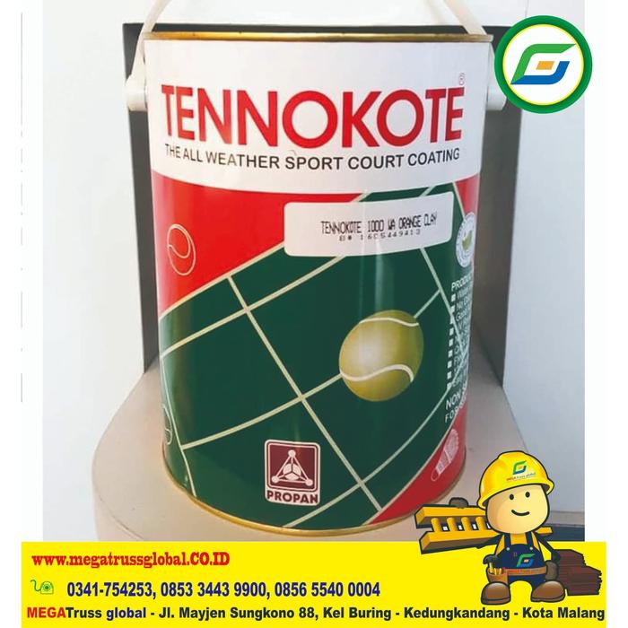 Jual Tennokote Propan 5 Kg - Cat Lapangan basket lapangan volly dll ...