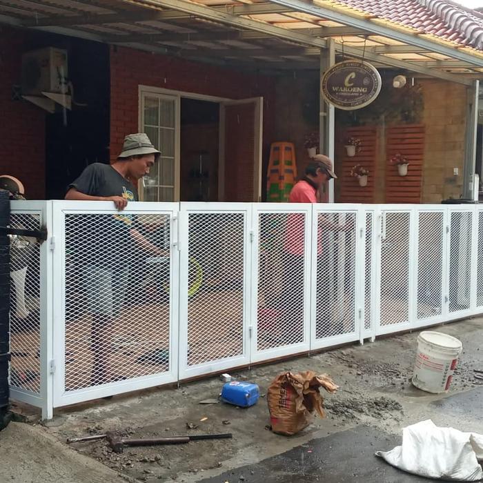Jual pager besi rumah minimalis - Kab. Bogor - Synergy Aluminium ...