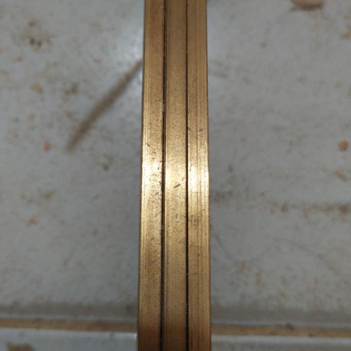 Jual as Kuningan kotak untuk Nat marmer atau granit 5mmx5mmx500mm ...