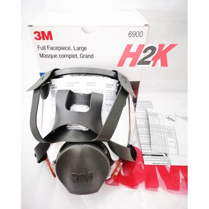 Jual Masker 3M Full Facepiece - Reusable Masker Respirator 6800 - 6900 ...