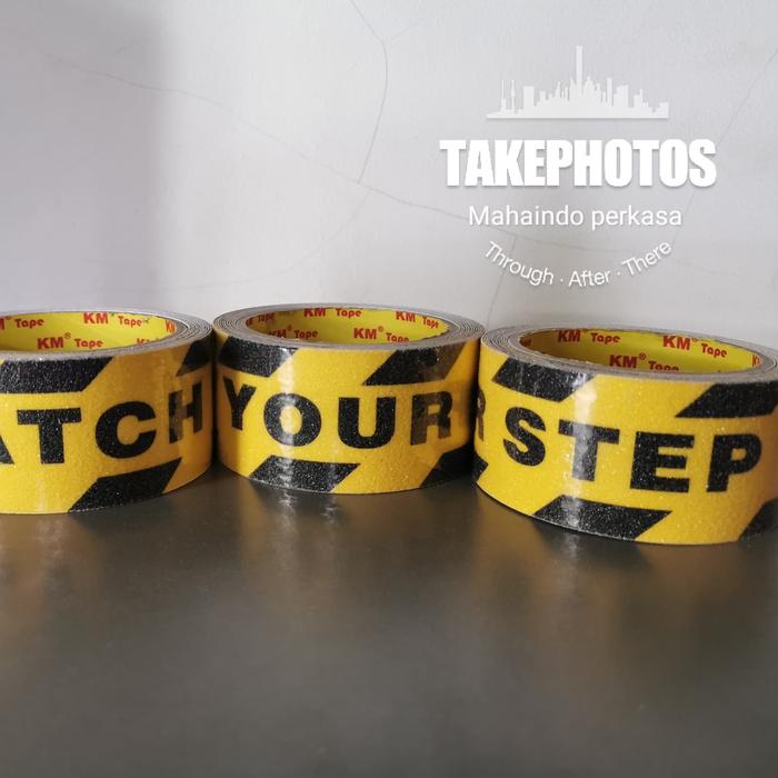 Jual Anti slip tangga/garasi/lantai-Safety walk tape 5cm x 3m - Jakarta ...