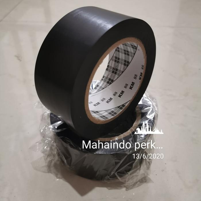 Jual Lakban lantai/Floor marking tape hitam - black 2" x 33m - Jakarta ...