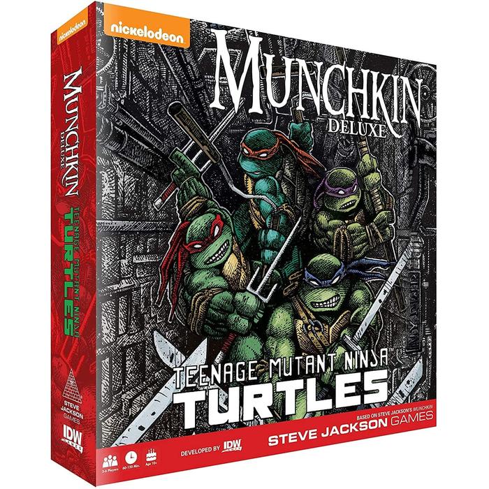 Jual Munchkin Deluxe Teenage Mutant Ninja Turtles Board Game - Jakarta ...