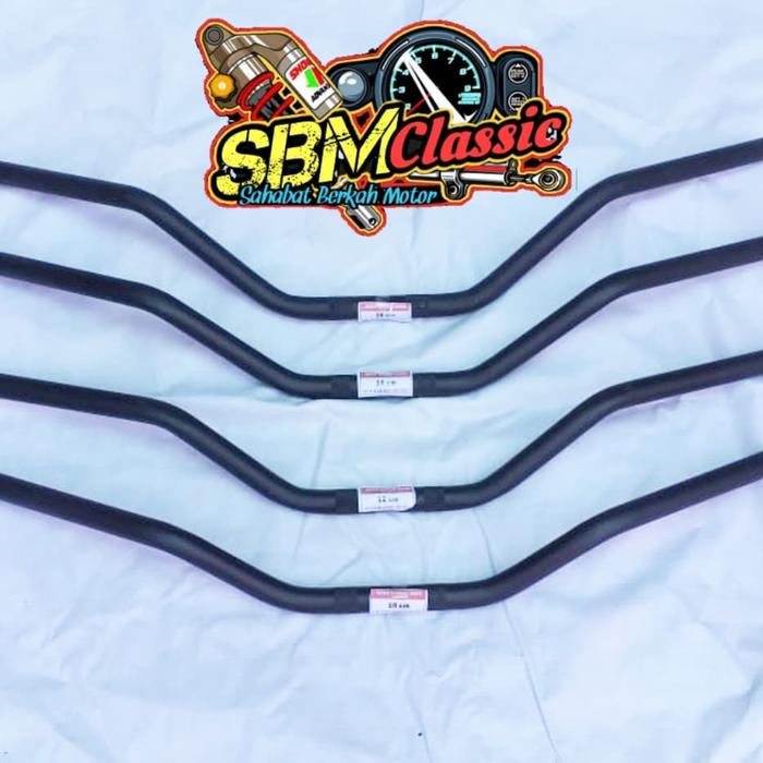 Jual stang stir camar japs japstyle custom hitam ready ukuran 10 12 14 ...