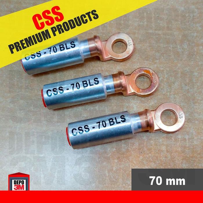 Jual Cable Lug | Skun Kabel Bimetal CSS AL/CU 70mm - Kab. Deli Serdang ...