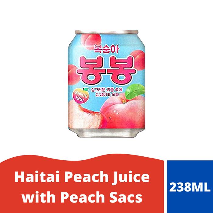 Jual Haitai Peach Juice with Peach Sacs - Jakarta Barat - foodbylibra | Tokopedia