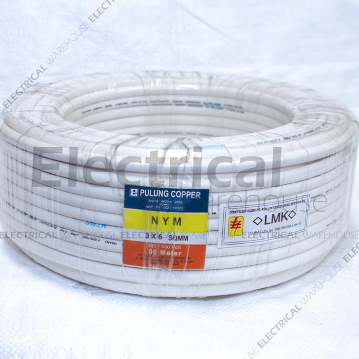 Jual Kabel Listrik NYM 3x6mm2 PULUNG (3x6mm 3x6 mm 3 x 6 mm2) - Kota ...