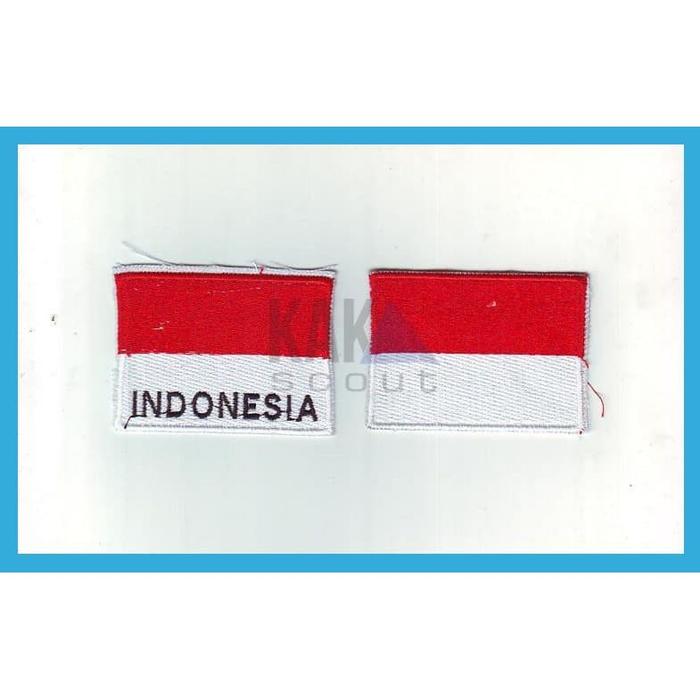 Jual Badge Bendera Merah Putih Besar - Kota Surabaya - Kaka Scout ...