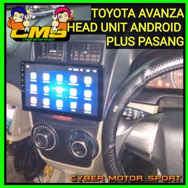 Jual Toyota Avanza head unit. veloz Plus Pasang Head Unit Android ...