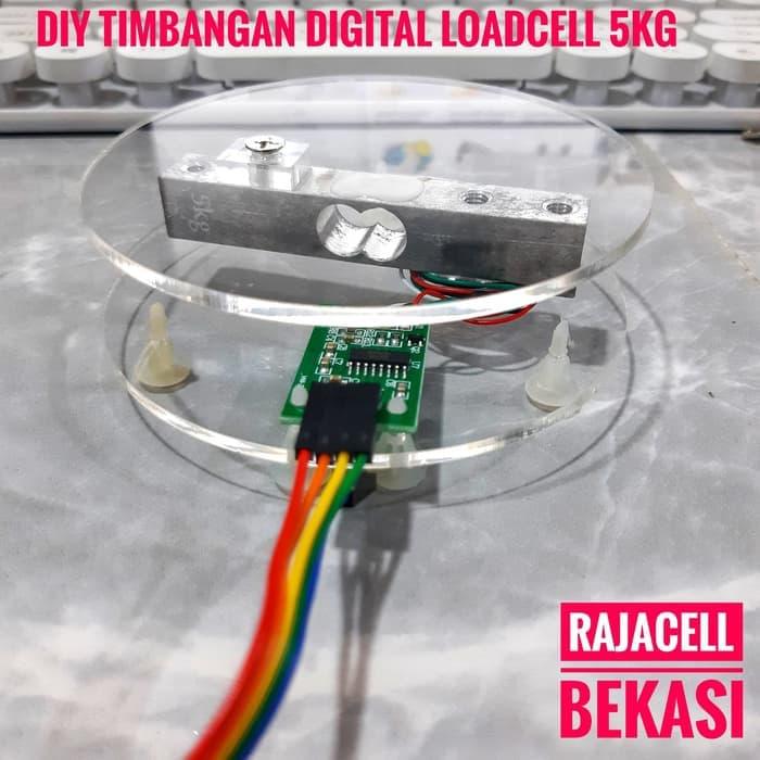 Jual DIY Timbangan Digital 5Kg sensor berat loadcell untuk project ...