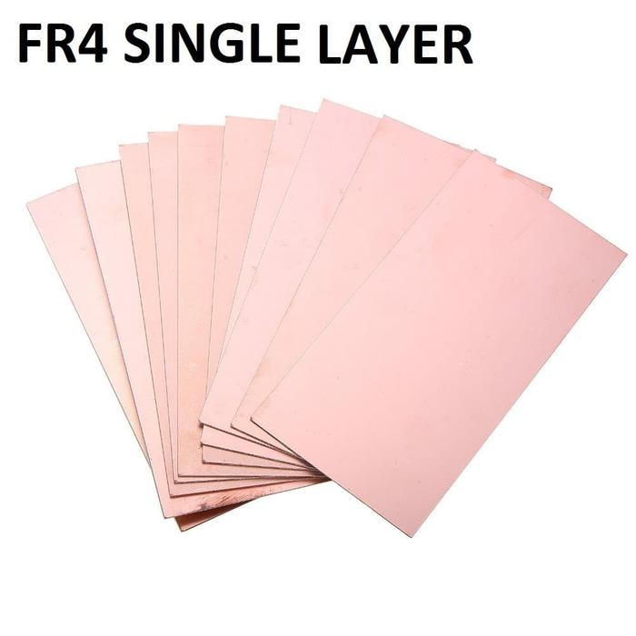 Jual PCB Single layer FR4 Fiber PCB Elektronik Polos Tebal - Kota ...