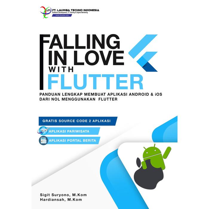 Jual BUKU FLUTTER dan GRATIS Sourcecode 2 Aplikasi Flutter - Kab ...