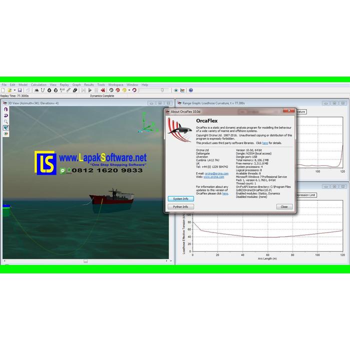 Jual OrcaFlex | dynamic analysis of offshore marine systems - Kota Malang - MBS GROUP | Tokopedia