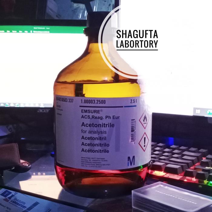 Promo Acetonitrile 2.5L Merck 100003 / Asetonitril Pro Analis - Kab ...