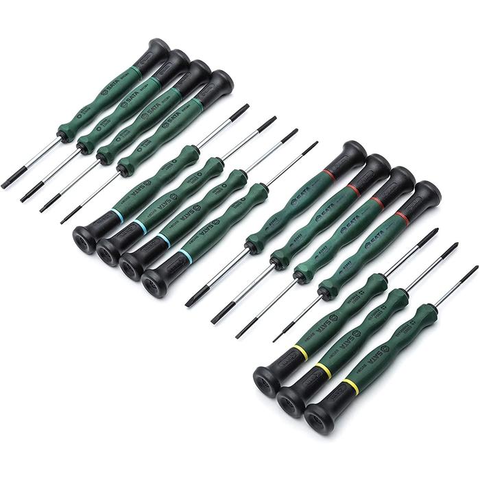 Jual OBENG SET 09317 15PC PRECISION COMBINATION SCREWDRIVER SET SATA ...