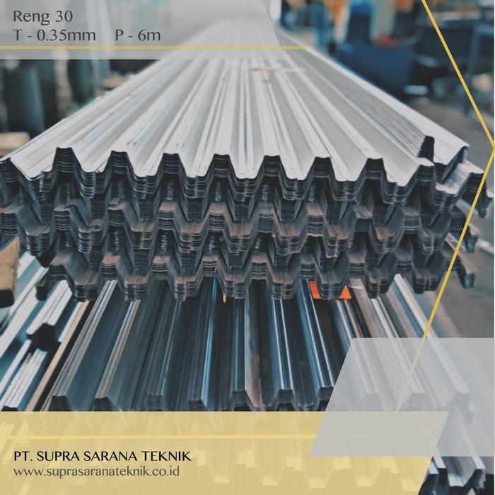 Jual RENG baja ringan 0.35 mm galvalum R30 zincalum Rangka TRUSS SNI ...