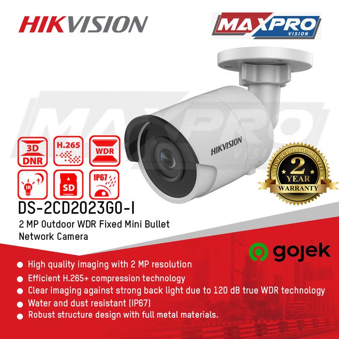 Jual IP CAMERA HIKVISION DS-2CD2023G0-I - Jakarta Barat - Maxpro Vision ...