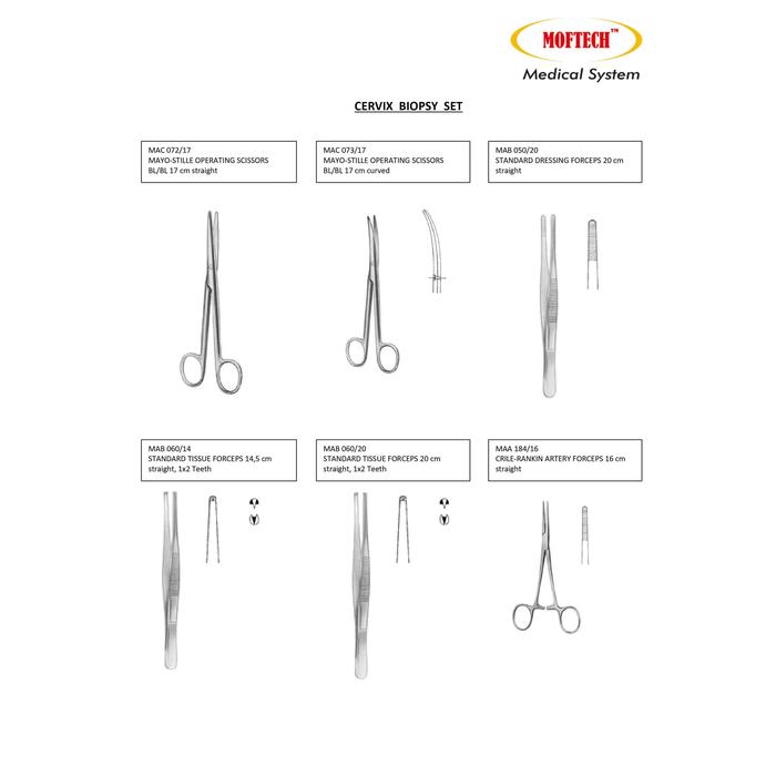 Jual Alat Bedah- Cervix Eco Biopsy Set - Kab. Klaten - Moftech Medical ...