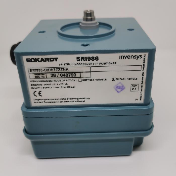 Jual ECKARDT / INVENSYS I-P POSITIONER SRI986-BIDS7ZZZNA - Kota Cilegon ...