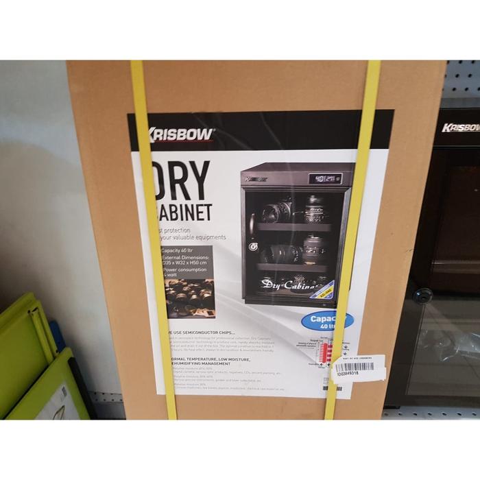 Jual Krisbow Dry Box Dry Cabinet Digital Drybox Drycabinet 40 Liter Di ...