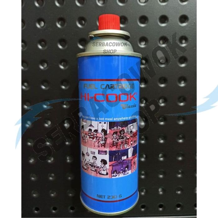 Jual 1 Dus Tabung Gas Hi-Cook Gas Kompor Portable Hicook Original 230 ...
