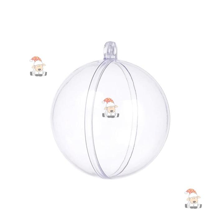 Jual Acrylic Ball 12cm / Bola akrilik fillable bening Ecer Grosir ...