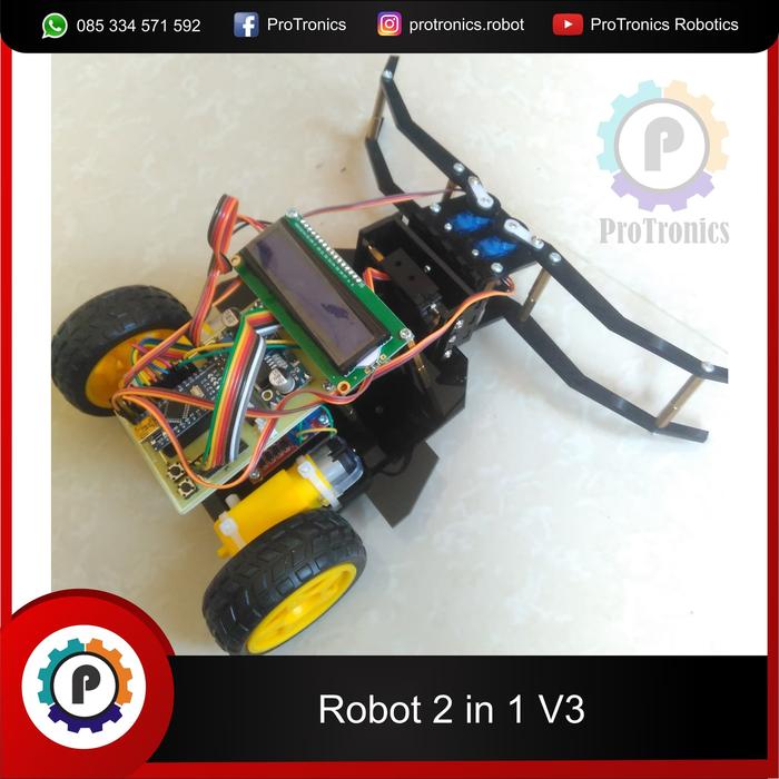 Jual Robot Transporter + Line Follower Micro Arduino V3 - Kota Surabaya ...