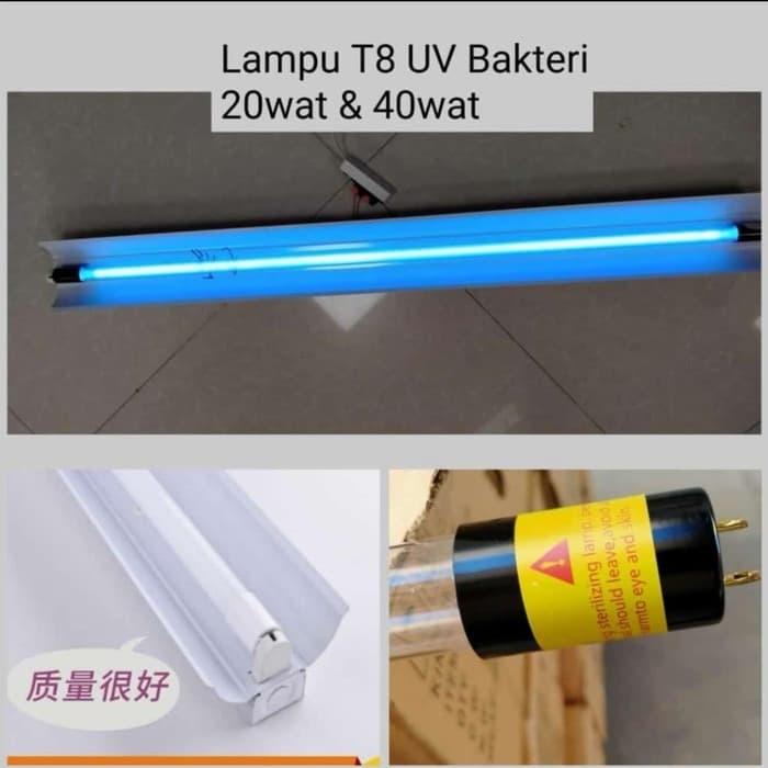 Jual Lampu UVC Germicidal sterilizer T8 40W 120cm HIMAWARI Filter air ...