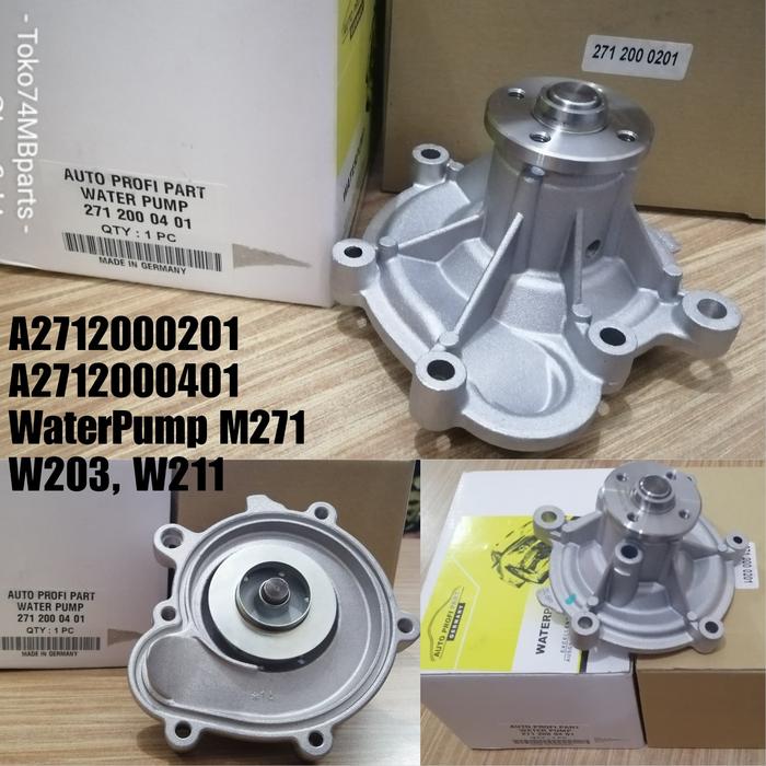 Jual A2712000201, A2712000401 Waterpump M271 W203, W211, W204, W212 ...
