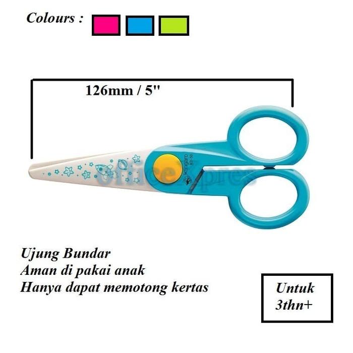 Jual Gunting Kecil / Gunting Kertas Anak 5" 12cm / Scissors KD50 ...