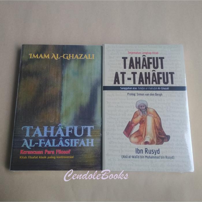 Jual Paket Buku Filsafat : Tahafut Al-Falasifah dan Tahafut At-Tahafut ...
