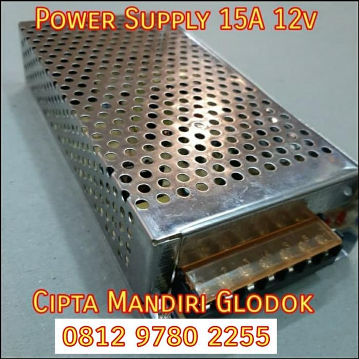 Jual Power Supply 15a 12v Travo Ballast 15 ampere powersupply 12volt ...