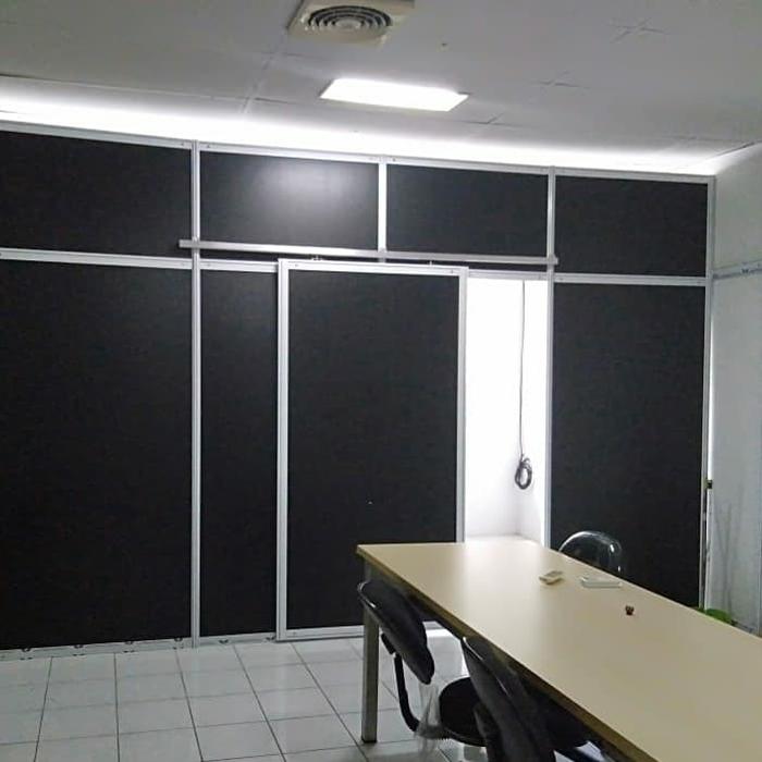 Jual partisi Sekat Ruangan warna hitam R8 - Kota Tangerang - partisi ...