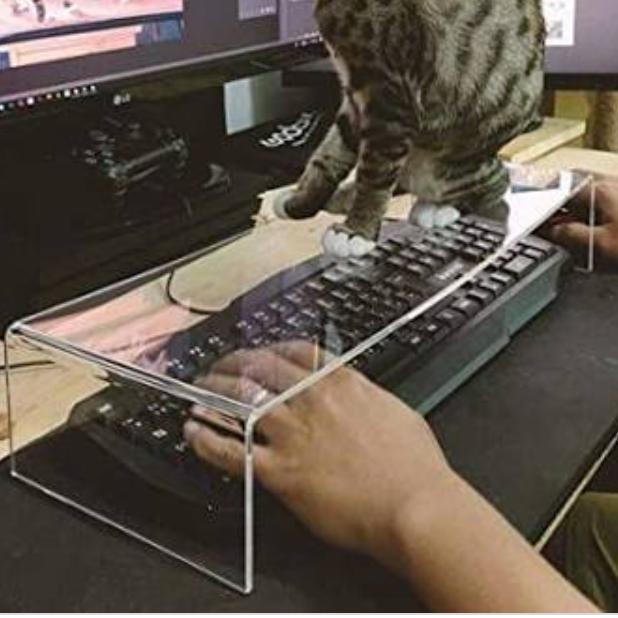Jual akrilik cover 3mm keyboard komputer computer penutup - Kota ...