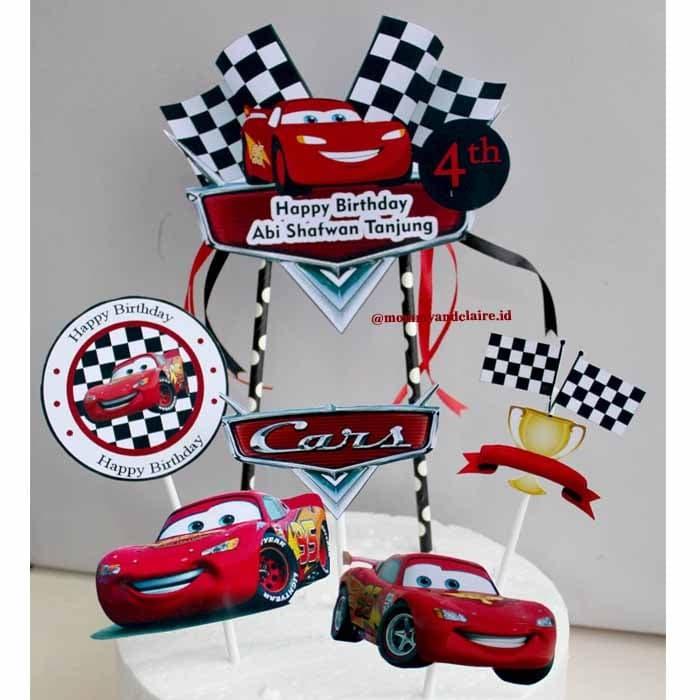 Jual Cake Topper Cars/Hiasan Kue Cars/Cake Topper Custom - Kota ...