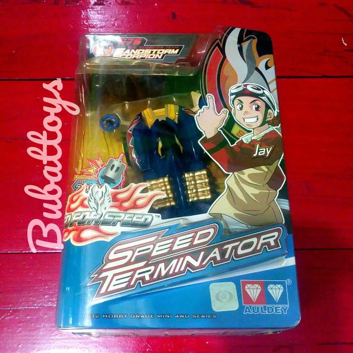 Jual Auldey Speed Terminator Sandstorm Scorpion Go For Speed Mini 4WD ...