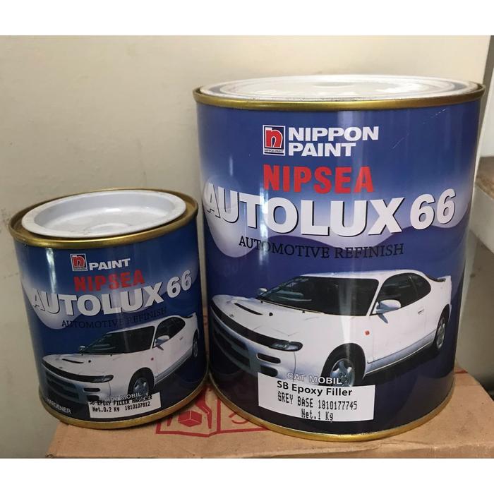 Jual Autolux 66 Nipsea SB Epoxy Filler Base Grey 1kg - Kota Malang ...