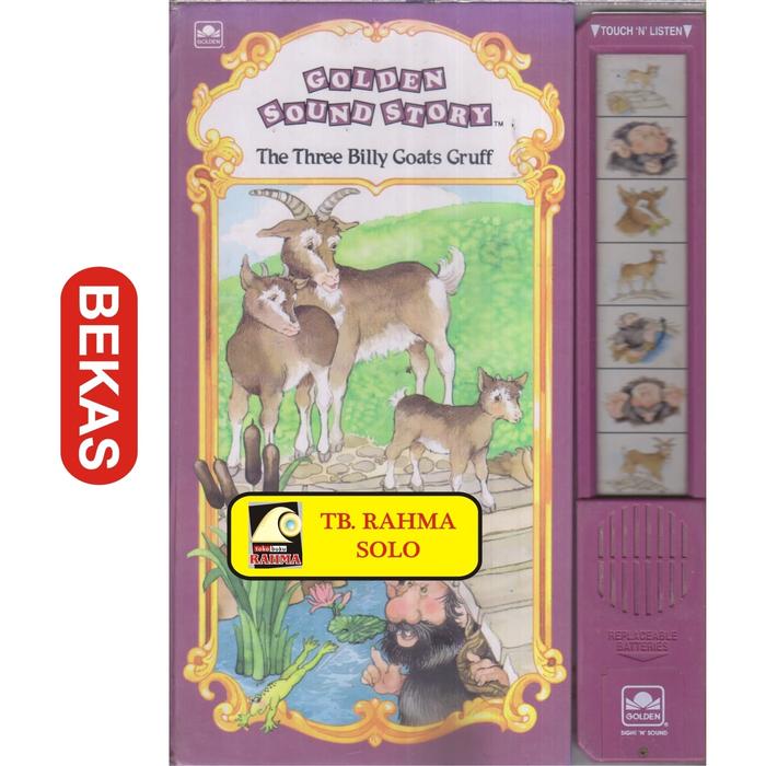 Three Billy Goats Gruff Golden Book