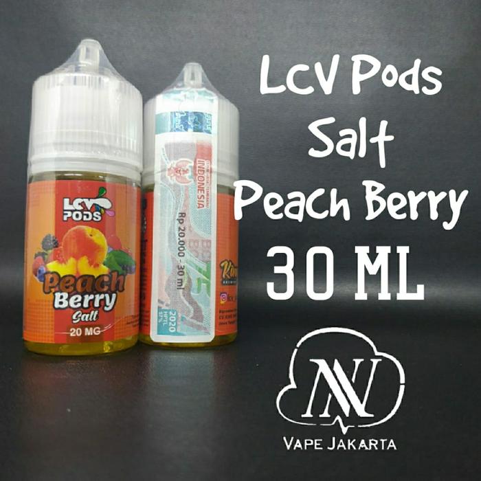 Jual Liquid LCV Peach Berry Salt Nic 30ml 20mg - Jakarta Barat - NNVape ...