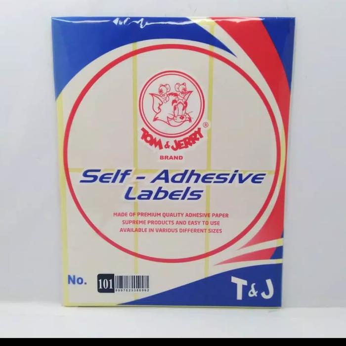 Jual Stiker Label Nama Tom and Jerry no 101 - Kota Surabaya - Lilian ...