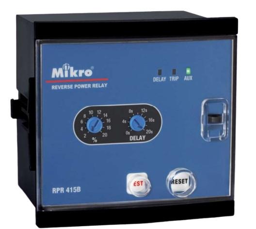 Jual Reverse Power Relay Panel Mounting - RPR 415B - MIKRO - Jakarta ...