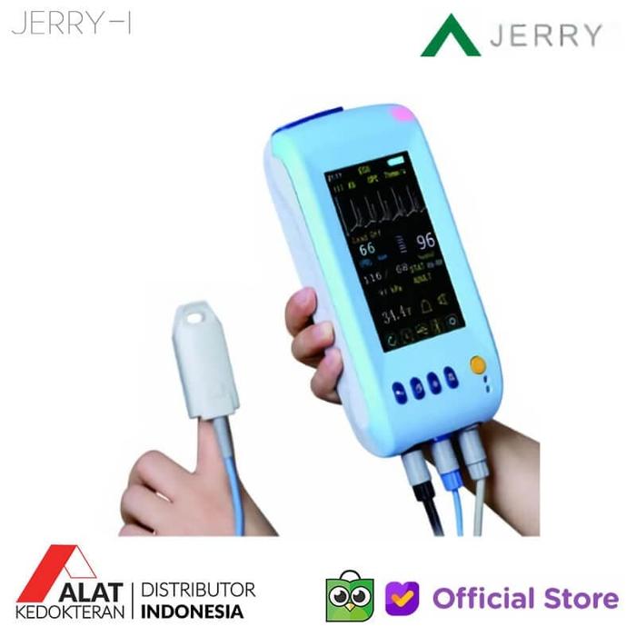 Promo Pasien Monitor Portable Jerry I Multi Parameter for Mobile ...