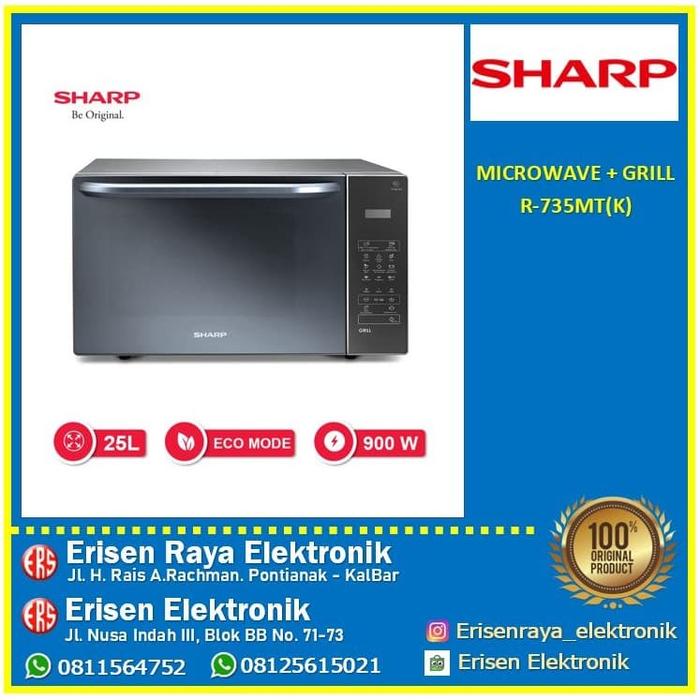 Jual Sharp Microwave Grill R-735MT Sharp Oven Kapasitas 25 liter - Kota ...