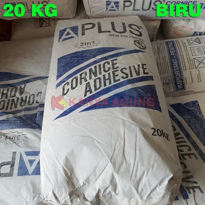Jual APLUS Cornice 20 KG / Kompon Gipsum / Kornis / A Plus Compound ...