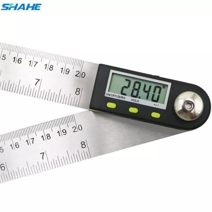 Jual penggaris inklinometer digital-mistar angle ruler-pengukur sudut 2in1 - Kota Bandung ...