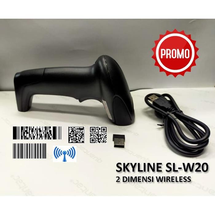 Jual Barcode Scanner Wireless Skyline SL-W20 2D / 2 Dimensi - Jakarta ...