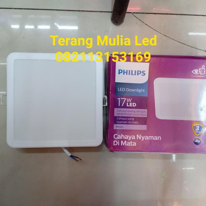 Jual Lampu Downlight Panel Led17wat Kotak Meson Philips / lampu plafon ...