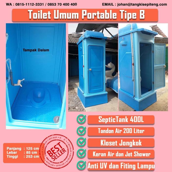 Jual TOILET Portable - WC Portable - Toilet Container Tipe B - Jakarta ...