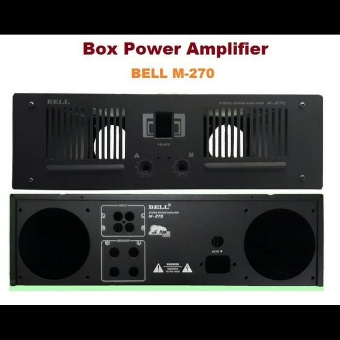 Jual Box power Bell M270 / box bell M 270 / box amplifier bell m 270 ...